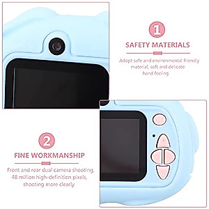 Mobestech Kids Digital Camera Kids Action Camera 2 inch Screen Video Recorder Children Digital Camera Kids Photography Camera Children Digital Camera Kids Sports Toys Girl Toddler Toys