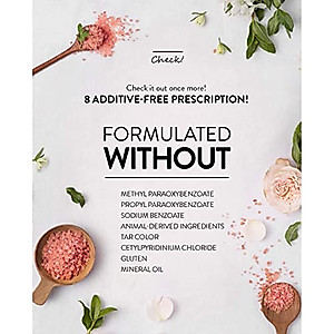 PERIOE Flouride-Free Himalayan Pink Salt Toothpaste, 3.4 oz - Ice Mint w/Aloe Vera | Vegan, Cruelty-Free, Paraben-Free Plaque & Tartar Remover Oral Care Travel Size Toothpaste