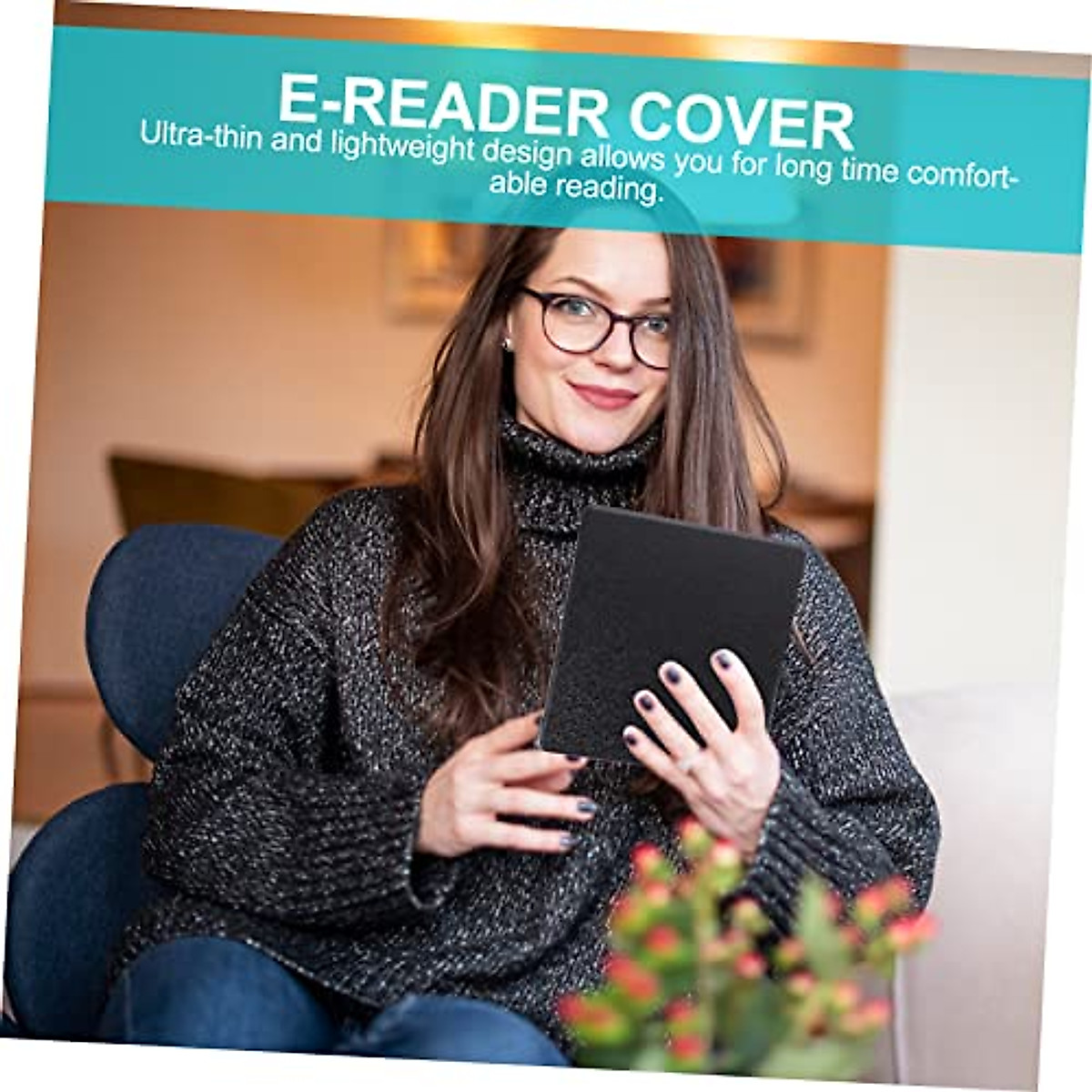 UKCOCO Tablet Case ebook Leather case ebook case ebook Leather Sleeves ebook Leather Cover ebook Cover auto Wake case Ultra-Thin Leather Cover e-Book case Protection Cap Reader pu Leather