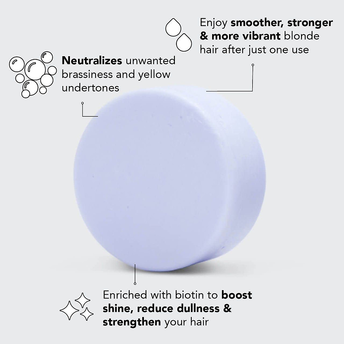 Kitsch Purple Conditioner Bar for Blonde Hair & Self Draining Shower Caddy with Discount