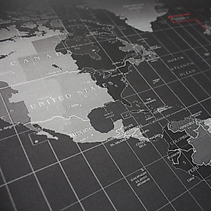 Benvo Extended Mouse Pad Large Gaming Mouse Pad- 35.4x15.7x0.12 inch Computer Keyboard Mouse Mat Non-Slip Mousepad Rubber Base and Stitched Edges for Game Players, Office, Study World Map Design