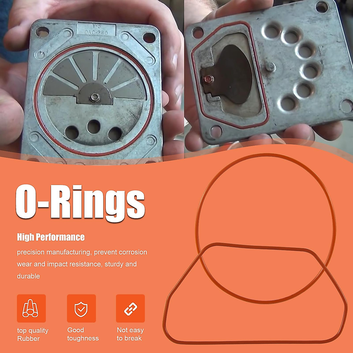 KK-4835 Compressor Piston Kit Connecting Rod Replacement Kit w/Piston Bearing for Sears Craftsman Porter Cable Dewalt Devildiss Oil Free Air Compressor Pump KK-4835 KK-5081 A02743