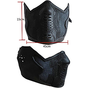 Winter Soldier James Buchanan Bucky Barnes Cosplay Latex Mask by Yancos