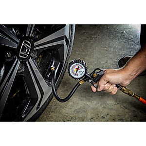 SATA Tire inflator with Pressure Gauge - ST98100U