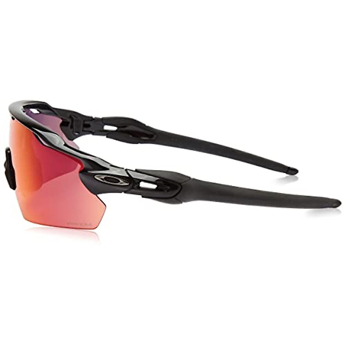 Oakley Men's OO9211 Radar EV Pitch Rectangular Sunglasses, Polished Black/Prizm Field, 38 mm