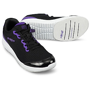 KR Strikeforce Glitz Black/Purple Size 8.5