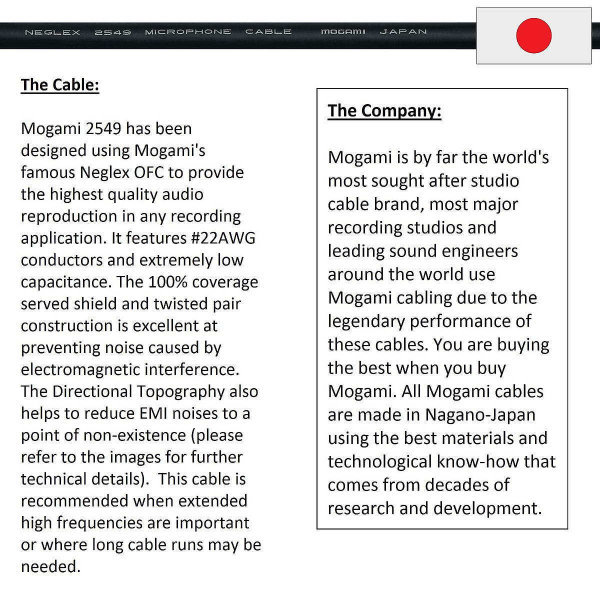 WORLDS BEST CABLES 2 Units - 1.5 Foot - Balanced Microphone Cable Custom Made Using Mogami 2549 (Black) Wire and Neutrik NC3MXX & NC3FXX Silver XLR Plugs