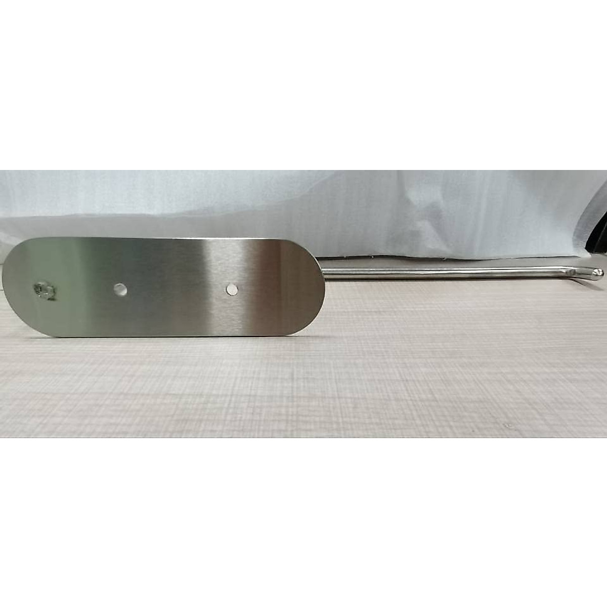 Luxbon Paper Towel Holder -Self Adhesive or Drilling ,Black Paper Towel Holder Under Cabinet for Kitchen, Bathroom,SUS304 Stainless Steel(Black+2pcs Adhesive Hooks)