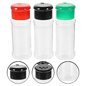 Salt Shaker 15pcs Salt and Pepper Shaker Empty Condiment Dispenser Kitchen Seasoning Bottle Container with Sifter Cap for Home Restaurant Salt and Pepper Shakers