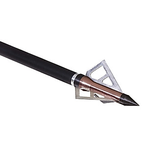 Allen Company Velox Optimus 3-Blade Broadheads - Archery Bow and Crossbow Broadheads - Compound Bow Accessories - 125 or 100 Grain - 3 Pack