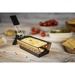 Kuhn Rikon Mini Candle Light Raclette Set, Small, Gold