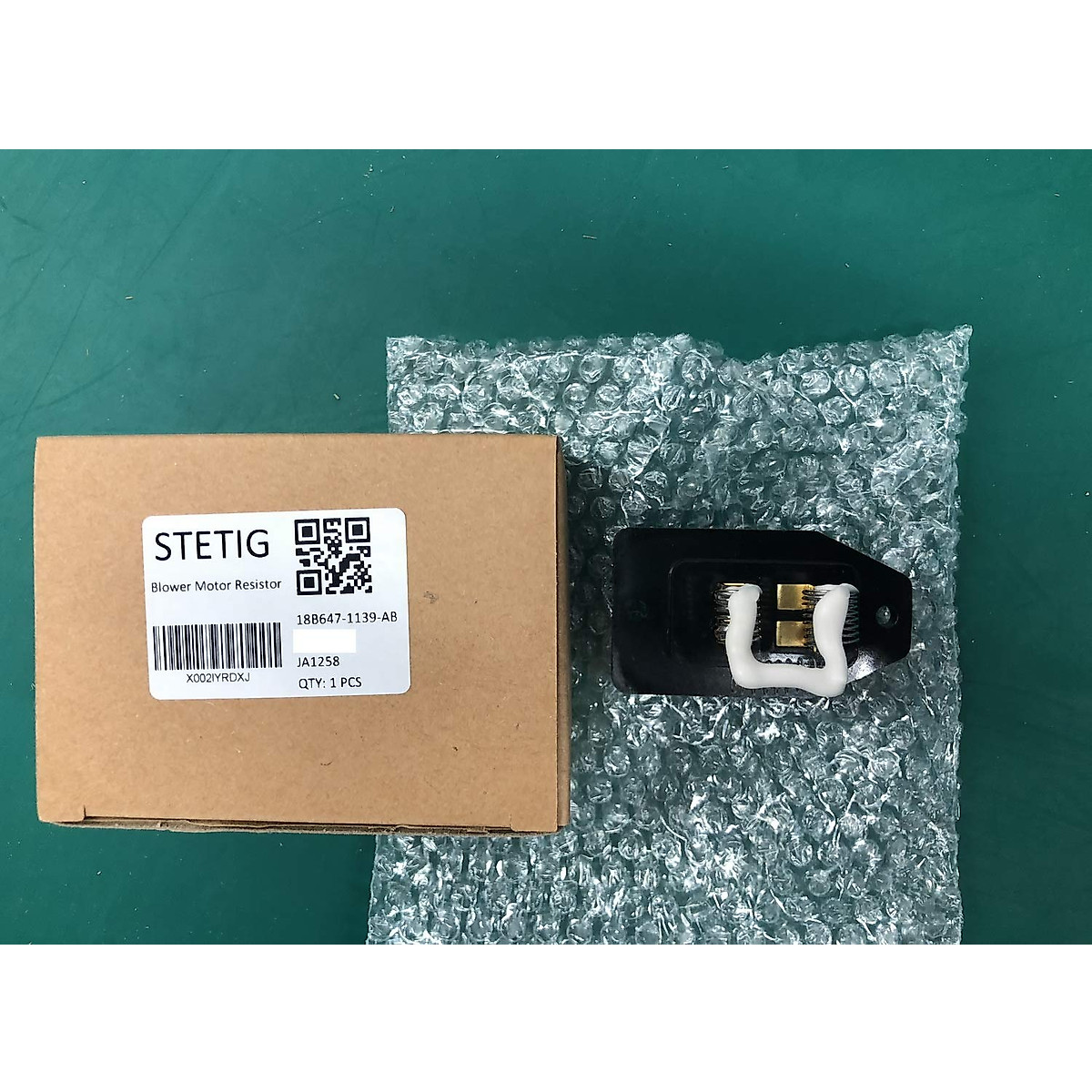 Blower Motor Resistor Fits 94-01 Integra - 93-97 Civic del Sol / 92-98 Civic Replace 3A1000 973211 973-460 RU71 20087 RU71T 973-211 973-460 RU-71 79330SR3A01 JA1258