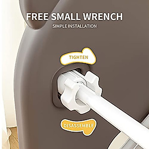 UNICOO Kids Baby Bear Toy Organizer Rack, 14 Bins with Dustproof Storage Cover for Baby Essentials, Kids Toys & Supplies 4 Tier Large Size (Bear Organzier -Brown)