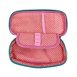 Oedema Polyester Pencil Pen Case Pencil Pouch Organizer Cute Pencil Case Green