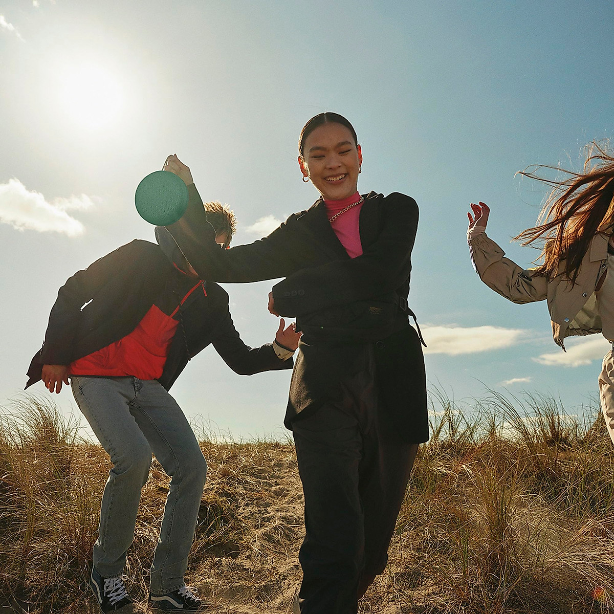 Bang & Olufsen Beosound A1 2nd Generation Wireless Portable Waterproof Bluetooth Speaker With Microphone, Green