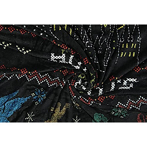 Northwest Harry Potter I'd Rather Stay at Hogwarts Holiday Plush Throw Blanket 46' x 60'