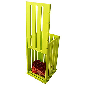 Kebab Brochette Brocheta Shish EZ BBQ Kabob Skewer Maker with Stainless Steel Skewers