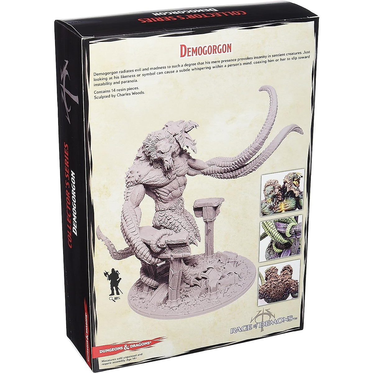 Gale Force Nine Dungeons & Dragons - Out of The Abyss Demon Lord Demogorgon (1 fig), Multicolor