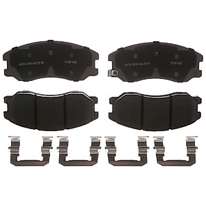 ACDelco Silver 14D1264CHF1 Ceramic Front Disc Brake Pad Set