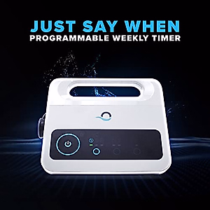 Dolphin Cayman Automatic Robotic Pool Cleaner with Single Button Operation and Large Capacity Top Load Filter Basket Ideal for In-ground Swimming Pools up to 33 Feet