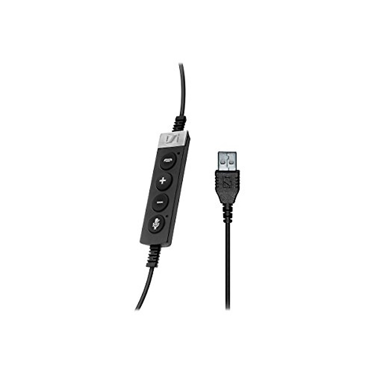 Sennheiser SC 260 USB MS II (506483) - Single-Sided Business Headset | For Skype for Business, Softphone, and PC | with HD Sound, Noise-Cancelling Microphone (Black)