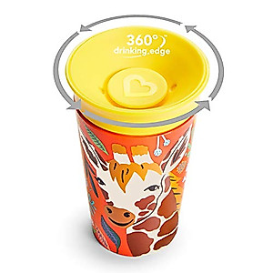 Munchkin® Miracle® 360 Wildlove Sippy Cup, 9 Oz, Giraffe