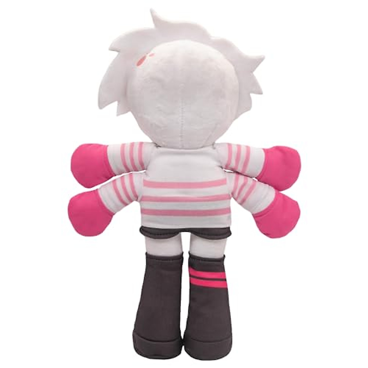 inuosun Alastor Cosplay Toy Angel Dust Plush Figure Stuffed Anime Toy Doll Soft Plushies Pillow Kids Gift (Angel Dust, Cotton)