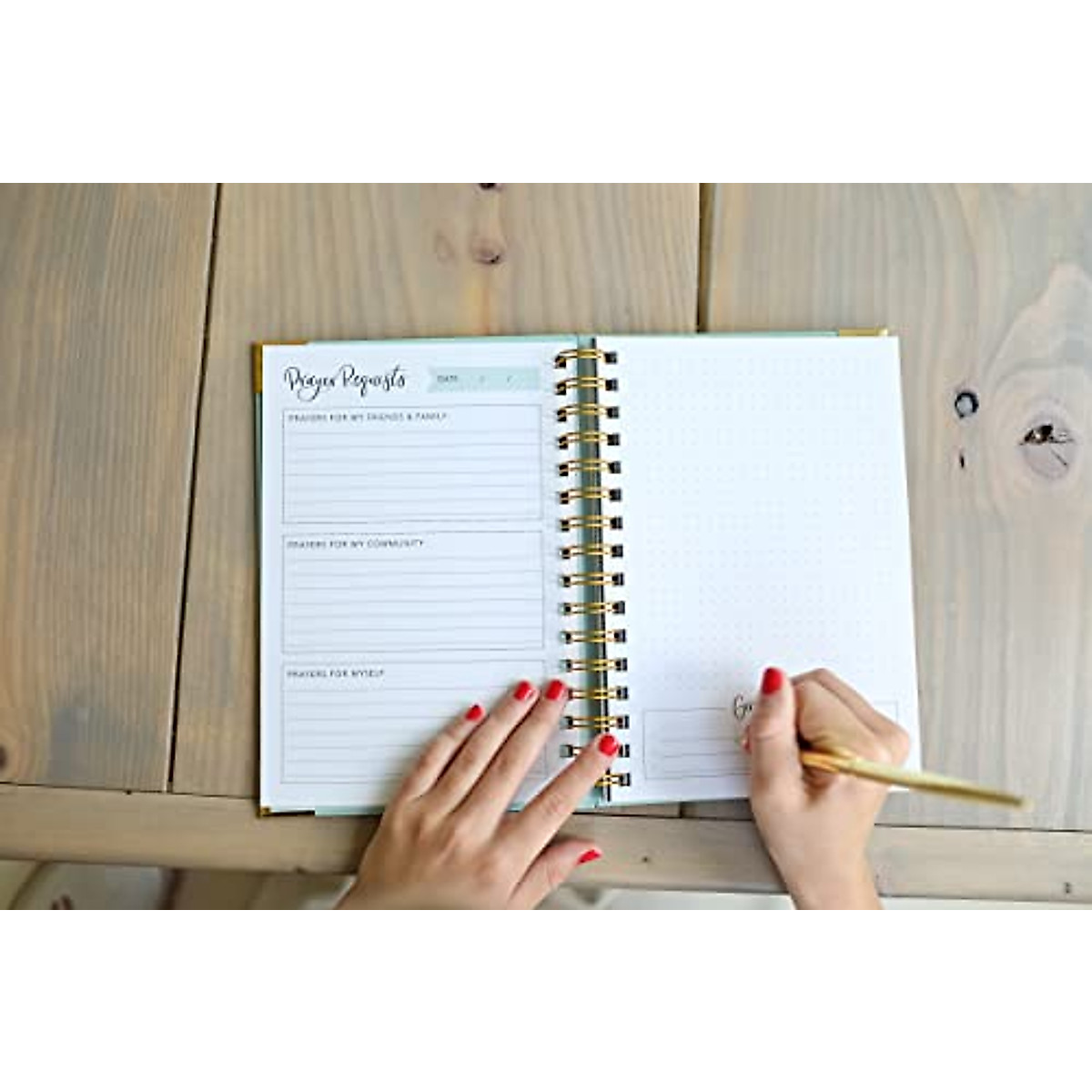 The Prayer Journal for Teen Girls: A Daily Christian Journal for Teenage and Preteen Girls to Practice Gratitude, Reduce Anxiety and Strengthen Your Faith