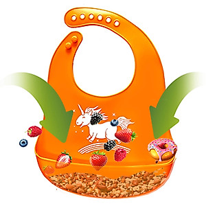 Dream Loom Christmas Baby Bibs 4pcs, First Xmas Baby Gift, for Babies Newborns and Toddler