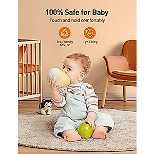 sympa Night Light for Kids, Baby Night Light with 1 Hour Timer & Touch Control, Rechargeable Night Light with 5 Brightness 3 Color Temperature, Touch Lamp Hanging Ring & Memory Function, White