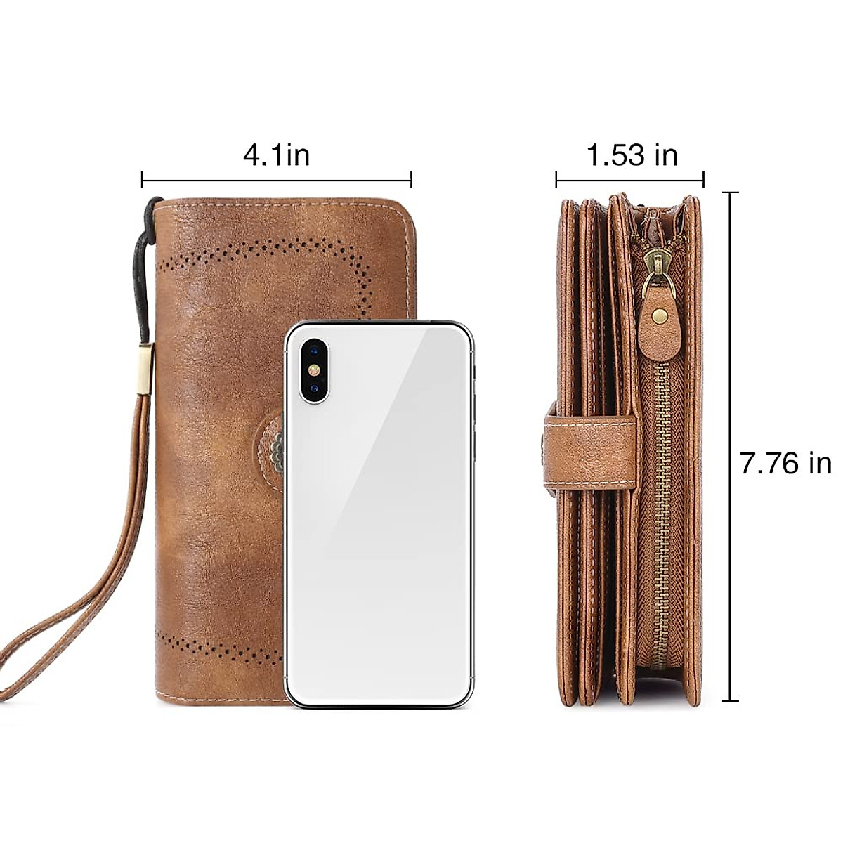 CLUCI Women Backpack Bundle with Women Wallet