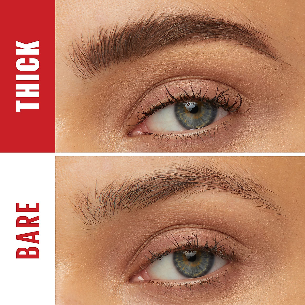 Maybelline Tattoo Studio Brow Styling Gel, Waterproof Eyebrow Make Up, Brow Tint for Up to 36HR Wear, Soft Brown, 1 Count