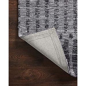 Justina Blakeney x Loloi Yeshaia Collection YES-05 Grey/Charcoal 7'-9" x 9'-9" Area Rug