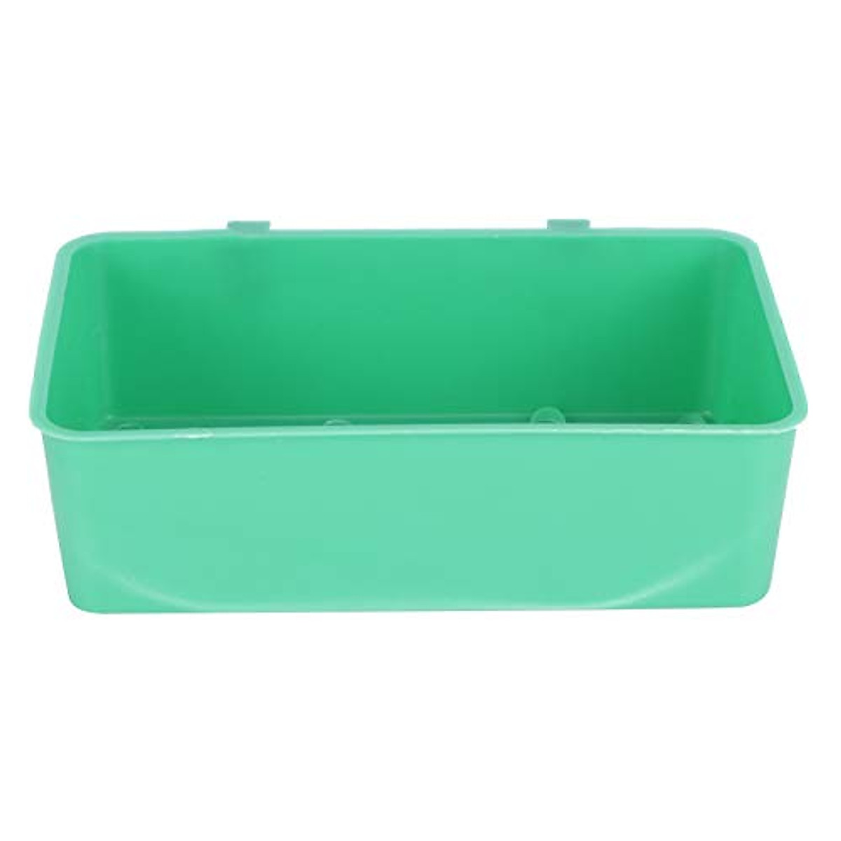 Yosoo 10Pcs Bird Food Feeder Bird Water Feeder Plastic Feeding Bowl Trough Bird Feeder Container Bird Bathtub Accessories