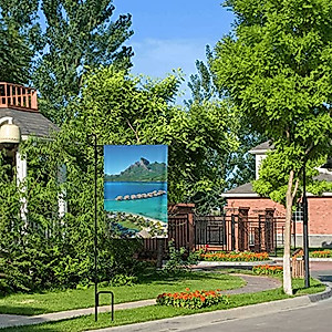 Custom Garden Flag for Outdoor 28 x 40 Inch Personalized Double Sided Flags Design Your Own Picture Logo Text Yard Flag for Outside Lawn Patio Garden Home Decorating