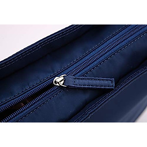 Satchel Purses and Handbags for Women Work Office Shoulder Tote Bags Wallets-YONBEN (Navy Blue)