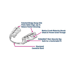 Dentemp Ora-Guard Custom Fit Dental Guard - Bruxism Night Guard for Teeth Grinding - Mouth Guard for Clenching Teeth at Night - Comfortable Mouth Guard for Sleeping - Relieve Soreness in Jaw Muscles…