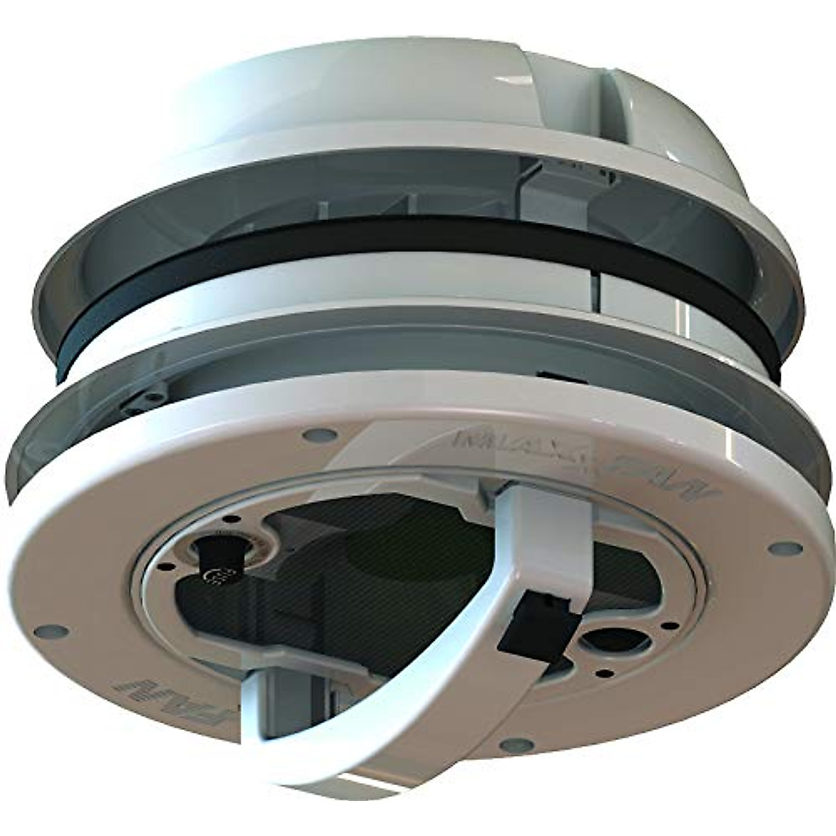 Maxx Air Vent Maxxfan Dome 00-03812W, 6" Waterproof Fan, White, Easy Installation, RV Exhaust Fan