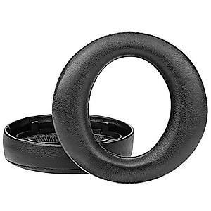 Geekria QuickFit Replacement Ear Pads for Sony Playstation Gold Wireless New Version 2018, PS4 Gold Wireless 500 Million Limited Edition Headphones Earpads, Repair Parts (Black)