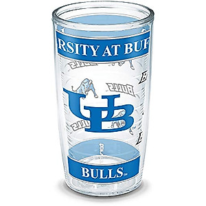 Tervis Buffalo University Wrap Individual Tumbler, 16 oz, Clear