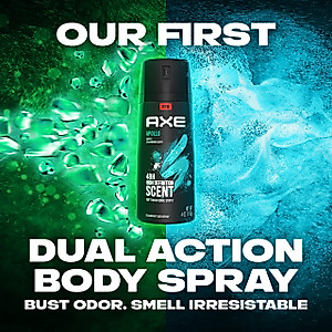 AXE Apollo Body Spray Deodorant for Long-Lasting Odor Protection, Sage & Cedarwood Deodorant for Men Formulated Without Aluminum 4 Ounce (Pack of 4)