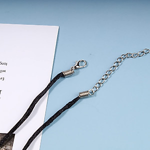 Andelaisi Boho Palm Pendant Necklace Hamsa Hand Necklace Chain Evil Eye Choker Necklace Velvet Rope Hamsa Clavicle Necklace Jewelry for Women