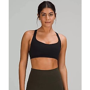 Lululemon Free to Be Wild Strappy Sports Bra Black (12)