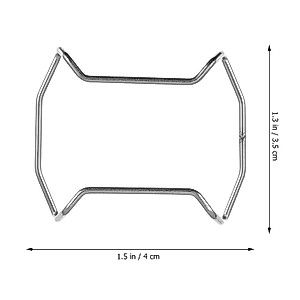 Mikikit Steel Screen Scratch Watch Bumper Wristwatch Sports Anti- Protectors Compatible Guard Anti-scratch Stainless for Case Accessories Wire Protector G- Metal with