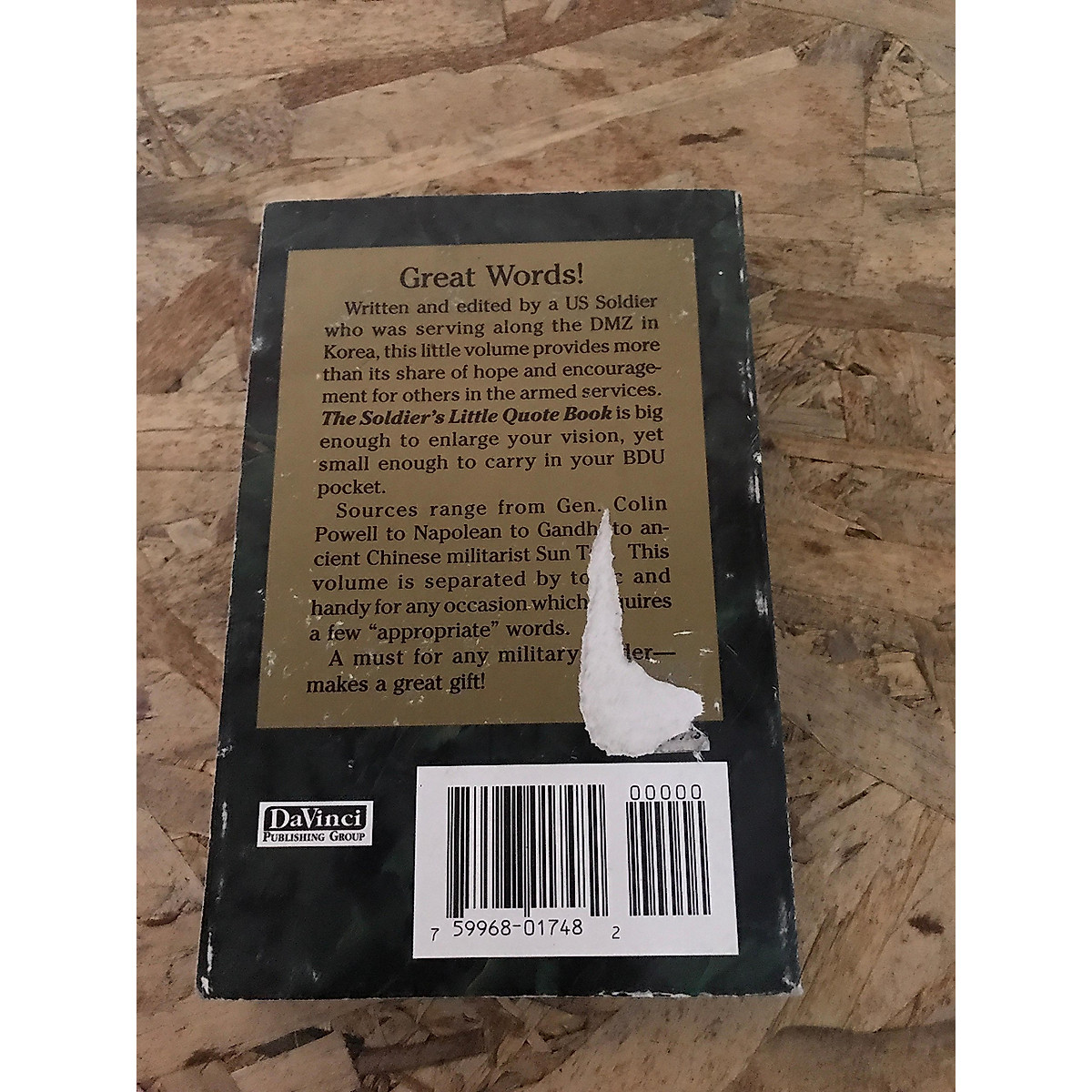 The Soldier's Quote Book