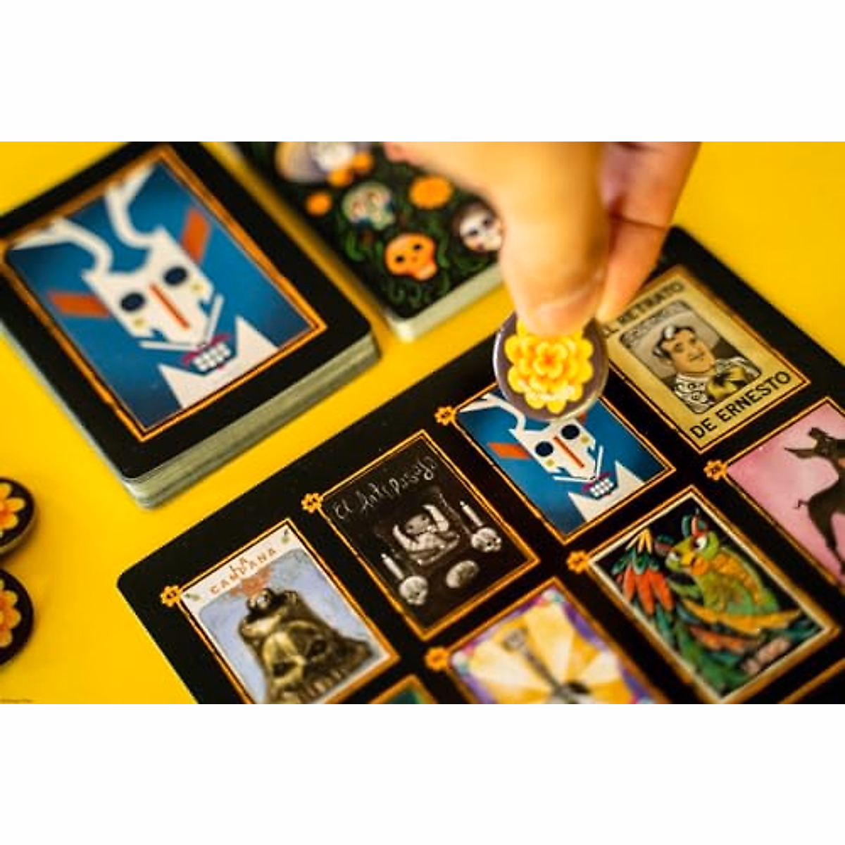 Coco Remember Me Loteria Game - Custom Artwork from Disney Pixar Film, Inspired by Mexican Culture
