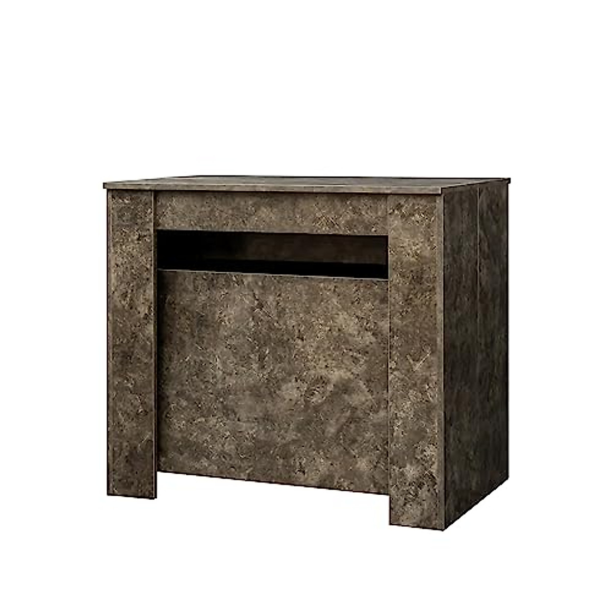 Holaki Expandable Dining Table,20"-118.5"Kitchen Dining Room Table for 8-12,Multifunctional Extendable Kitchen Dinner Table with MDF Wooden,Entryway Cupboard Long Large Dining Table for Kitchen,Marble