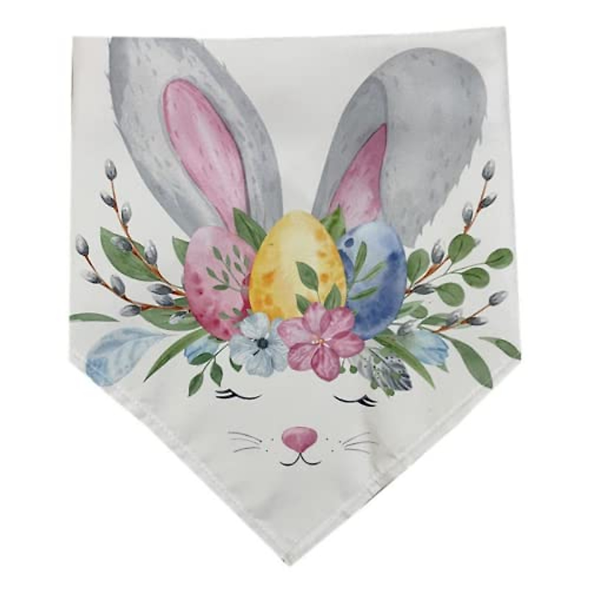 AQIYI Valentine's Day Easter Dog Cat Bandana Triangle Reversible Pet Scarf Pet Bandana (6)