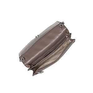 MICHAEL Michael Kors Womens Brooklyn Grommet Lg Crossbody Cinder One Size