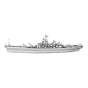 Fascinations Metal Earth Premium Series USS Missouri (BB-63) 3D Metal Model Kit